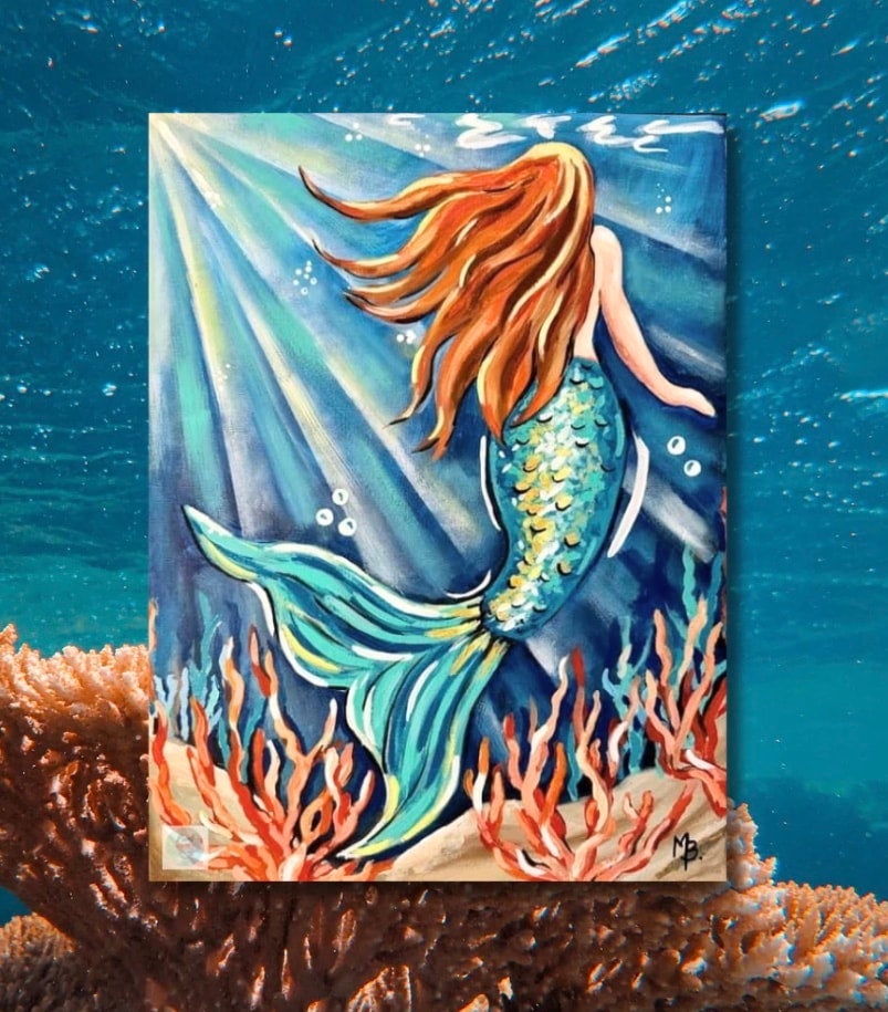 Mermaid Paint & Sip! | Art YOUR Way