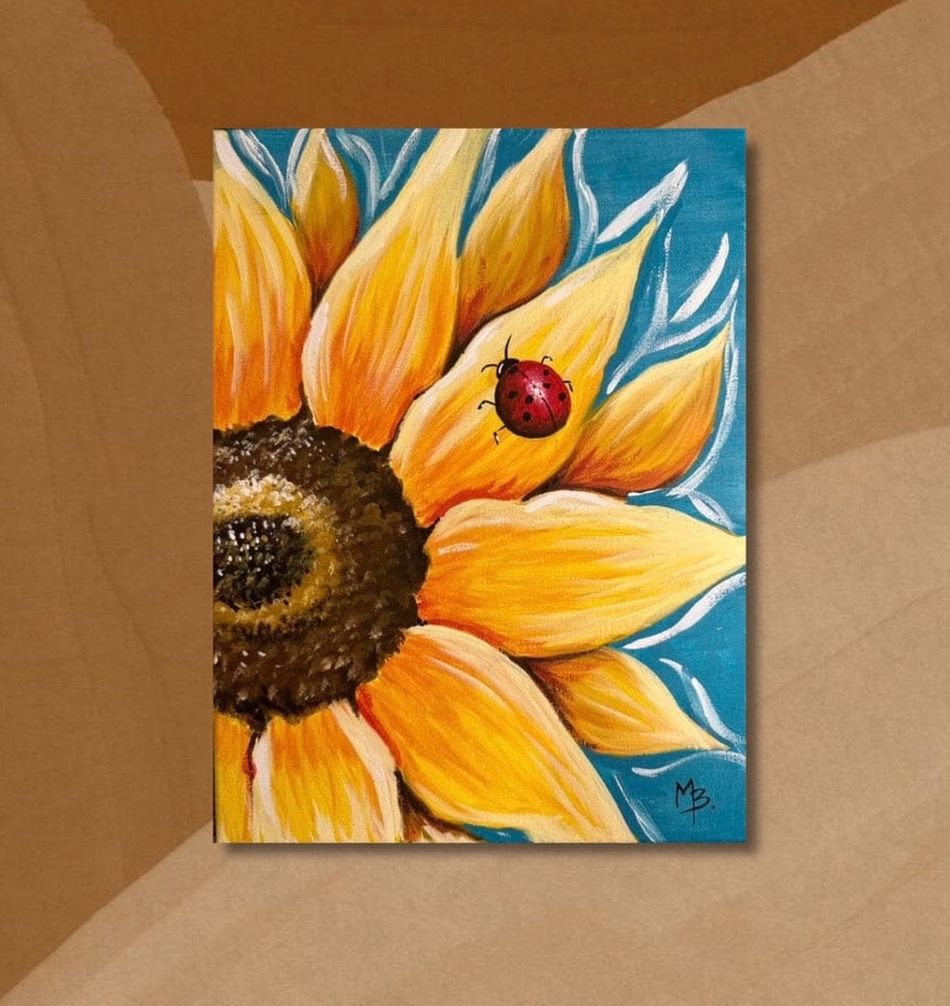 Sunflower Art Kit | Art YOUR Way